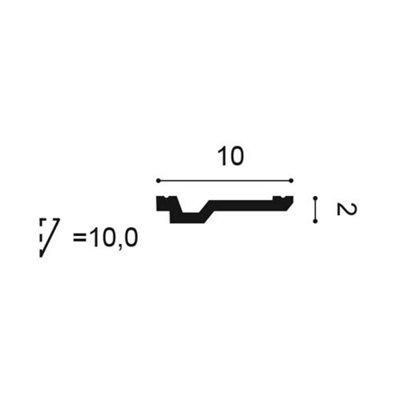 Orac Decor C356 Premium Coving Moulding 3 Pack - 6 Metres