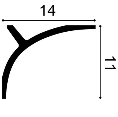 Orac Decor C991 Curtain Profile 2 Pack - 4 Metres