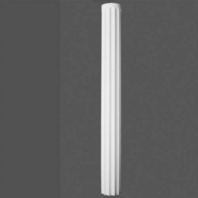 Orac Decor K1002 Slim Fluted Shaft | DIY at B&Q