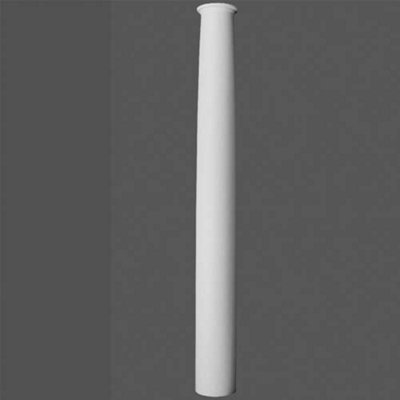 Orac Decor K1101 Slim Plain Column Half Shaft | DIY at B&Q