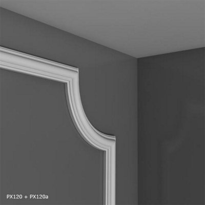 Orac Decor PX120/A Orac Panel Moulding Corner 14 Pack