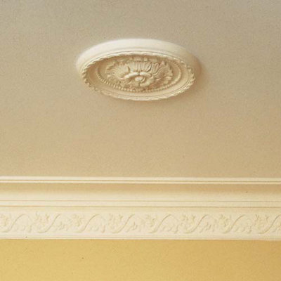 Orac Decor R13 Ceiling Rose Round Floral