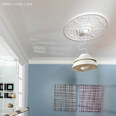 Orac Decor R64 Ceiling Rose Acanthus Leaf Pattern