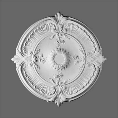 Orac Decor R73 Ceiling Rose Simple Ring and Border
