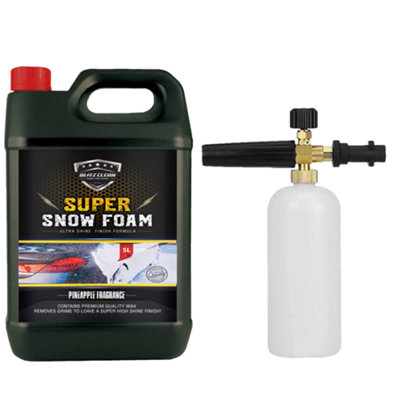 Orange Snow Foam & Snow Cannon Car Shampoo PH Neutral Wash Detailing ...