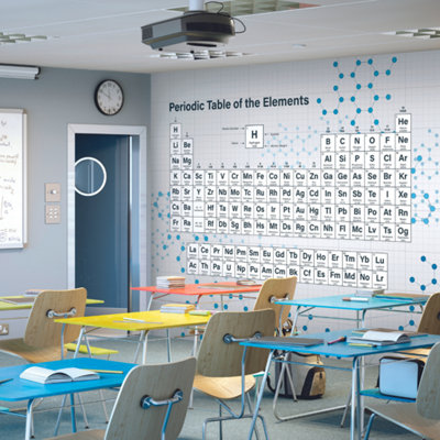 Origin Murals Children's Periodic Table Matt Smooth Paste the Wall ...