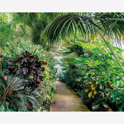 Origin Murals Leafy Lane Matt Smooth Paste the Wall Mural 350cm wide x ...