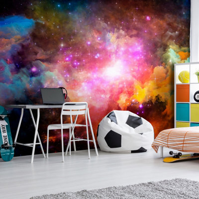 Origin Murals Space Galaxy Stars Matt Smooth Paste the Wall Mural 350cm ...