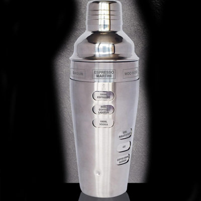 Original Products Bar Originale Recipe Stainless Steel Cocktail Shaker ...