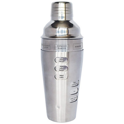Original Products Bar Originale Recipe Stainless Steel Cocktail Shaker ...