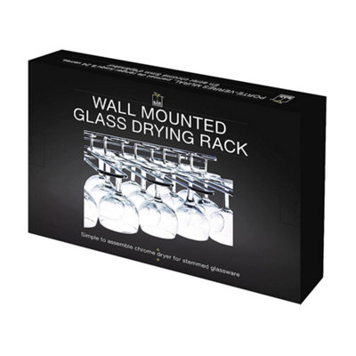 Original Products Bar Originale Wall Mounted Glass Rack 5 Sections