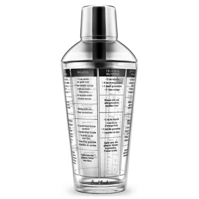 Original Products Final Touch 3 Piece Bar Tools Set - Recipe Cocktail ...