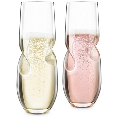 Original Products Final Touch Bubbles Stemless Champagne Sparkling Wine ...