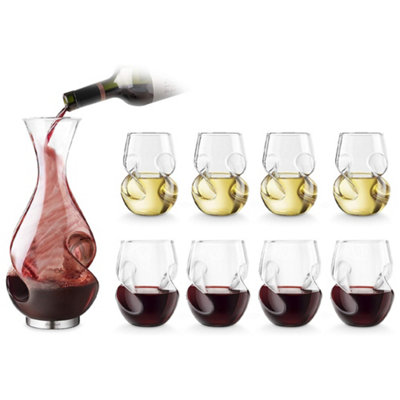 Original Products Final Touch Conundrum Red & White with Decanter Set ...