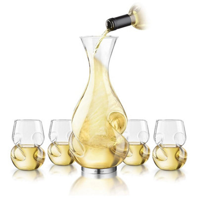 Original Products Final Touch L Grand Conundrum Aerator Decanter Set ...