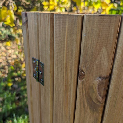 Original Wooden Potato Barrel - Height 65cm x Diameter 36cm by Woven Wood™