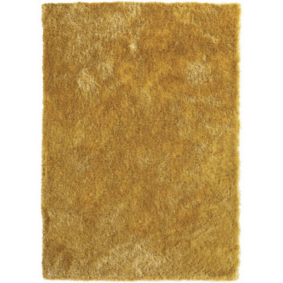 Origins Glamour Ochre Rug 160 X 230 | DIY at B&Q