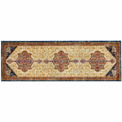 Origins Granada Amber Rug 67 X 200 | DIY at B&Q