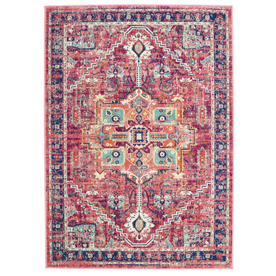 Origins Granada Red Rug 120 X 170 | DIY at B&Q