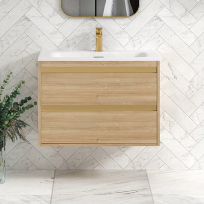 Orion 500mm Beige BTW WC Unit with Elena Rimless Toilet Pan & Slim Seat ...