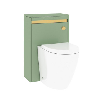 Orion 500mm Mint Sage BTW WC Unit with Elva Rimless Short Projection ...