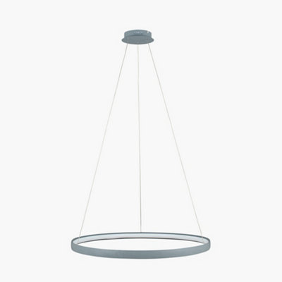 Orion Grey LED Round Pendant Ceiling Light