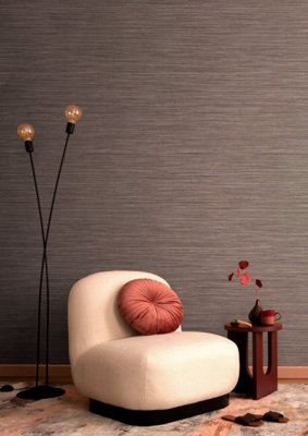 Ornamenta Purple Horizontal Texture Wallpaper