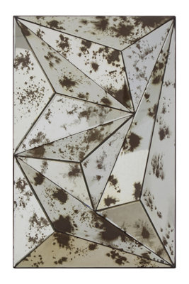 Orsina 3D Prism Design Decorative Wall Mirror