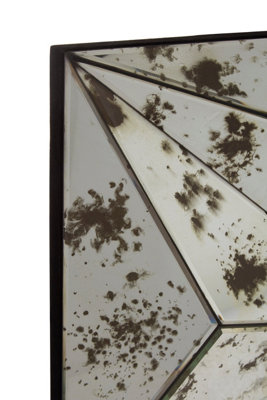 Orsina 3D Prism Design Decorative Wall Mirror