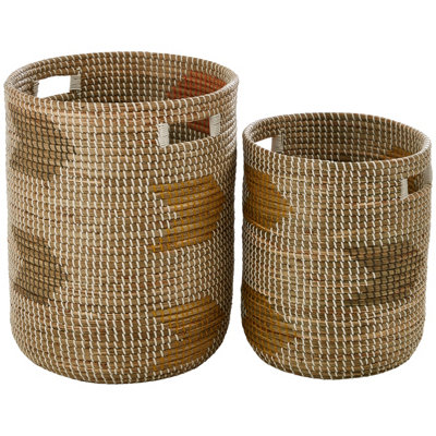 Orsina Bora Set of 2 Storage Baskets