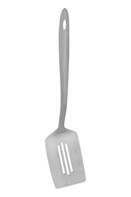 Orsina Brushed Finish Slotted Turner,Perforated Cooking Tool For ...