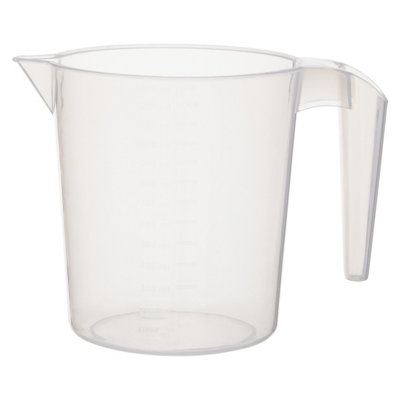 Orsina Clear Measuring Jug With 1300ml Capacity,Modern Plastic Jug With ...
