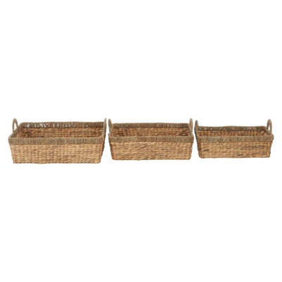 Orsina Double Seagrass Rim Storage Baskets