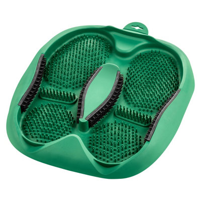 Orsina Footwear Cleaning Mat With Bristles, Heavy-Duty Shoe Scraper For ...