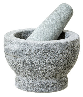 Orsina Granite Small Mortar and Pestle, Durable Granite Construction ...