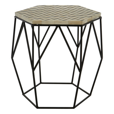 Orsina Harlo Wooden Side Table