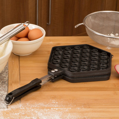 ORSINA HEXAGONAL EGGETTE WAFFLE MAKER,BUBBLE WAFFLE GRIDDLE,EGGETTE ...