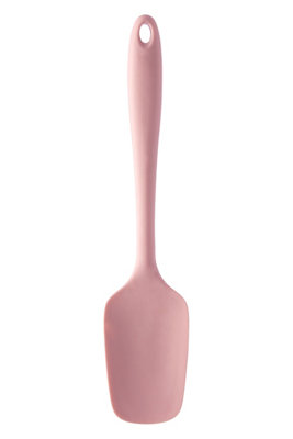 Orsina Light Pink Silicone Turner,Paddle Silicone Spatula With Hanging ...