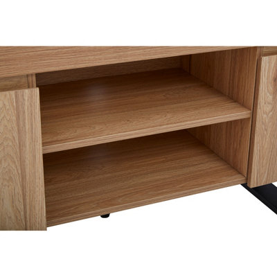 Orsina Natural Finish Media Unit, Sleek Design Modern TV Unit For ...