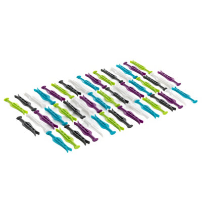 Orwell Push On Pegs 50pk One Colour (One Size)