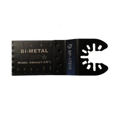 Oscillating BIM 34mm x 40mm Plunge Cut Multi Tool Saw Blade Bi Metal ...