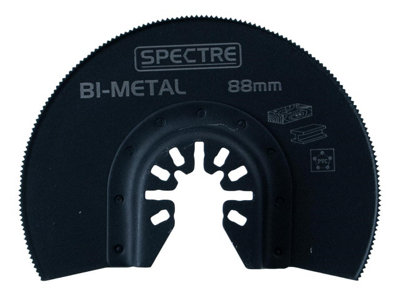 Oscillating BIM 88mm Round Segment Blade Multi Tool Saw Wood Metal ...