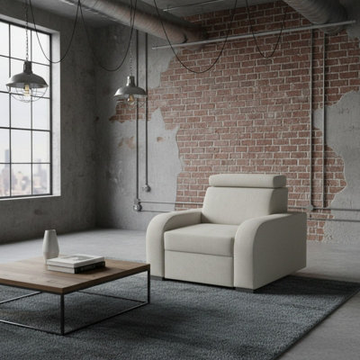 OSLO M 1 Armchair with Adjustable Headrest MDF and Particle Board Frame ...