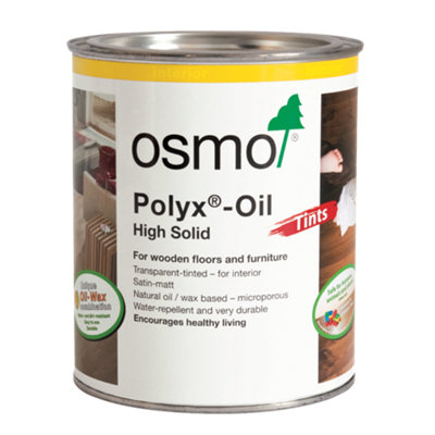 Osmo Polyx-Oil Tints 3074 Graphite - 750ml | DIY at B&Q