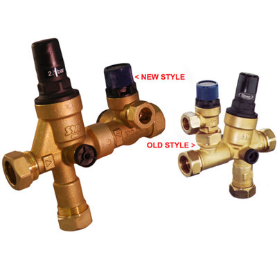 OSO - Multibloc Inlet Control Valve 22mm 510503 - Two piece