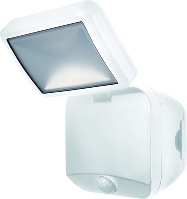 Osram 4w White LED Battery Spotlight With PIR - 4000k - Cool White