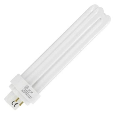 Osram Dulux 26w 840 4 Pin Double Turn Compact Fluorescent Lamp - Cool White