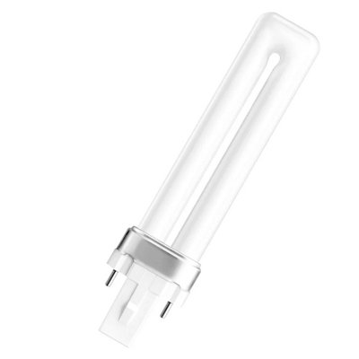 Osram Dulux 9w 830 2 Pin Single Turn Compact Fluorescent Lamp - Warm White