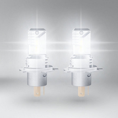 Osram LED H4/H19 HL Easy LED Driving Twin Pack High Low Beam Lamps ...