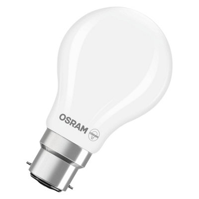 Osram LED Lamp SuperStar Light Bulb Shape A60 Filament B22d Frosted 6 Pack